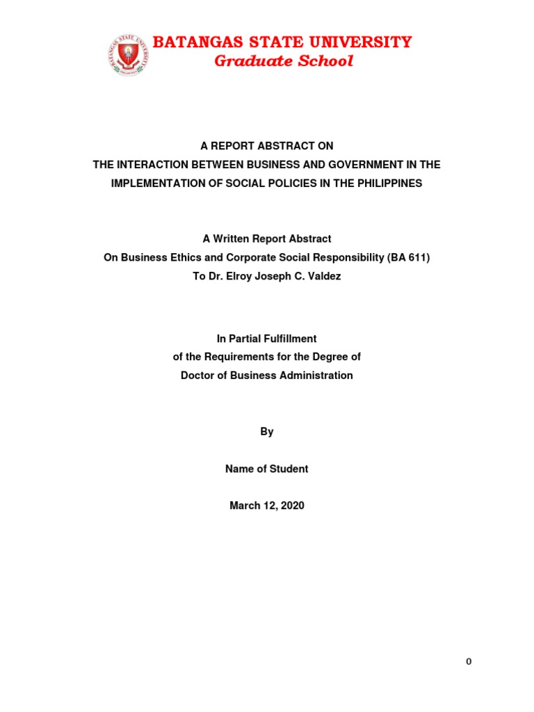 Sample Written Report Format | PDF | Taxes | Economics