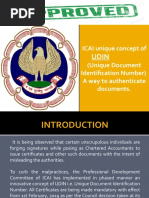 UDIN User Guidelines 2078: Complete Guide | PDF | Auditor's Report ...
