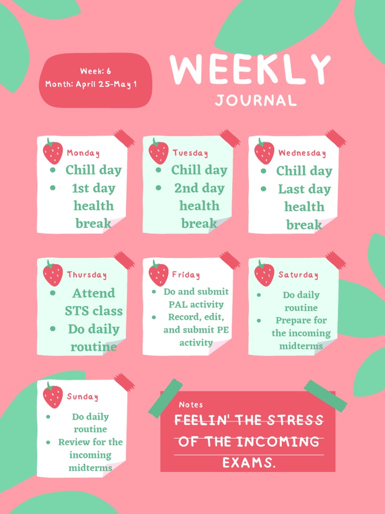 Journal 6-Santos, Ma. Monina Anne G. | PDF | Self-Improvement