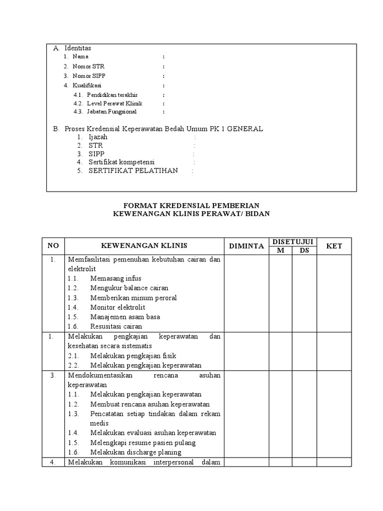 RKK Perawat Bedah | PDF