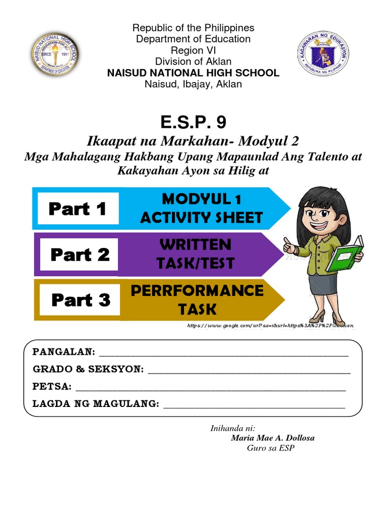 Esp9 Q4-Modyul 2 | PDF