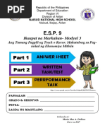 Q2 EsP 9 - Module 6 | PDF