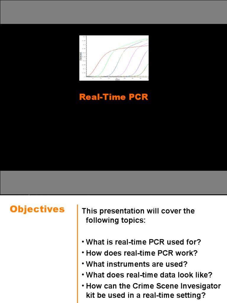 Real-Time PCR Basics | Download Free PDF | Real Time Polymerase Chain ...