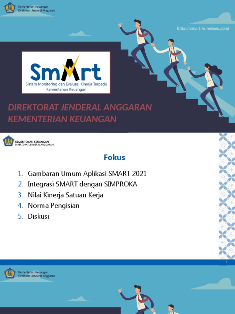 Aplikasi SMART Kemenkeu 2021 | PDF | Bisnis | Komputer