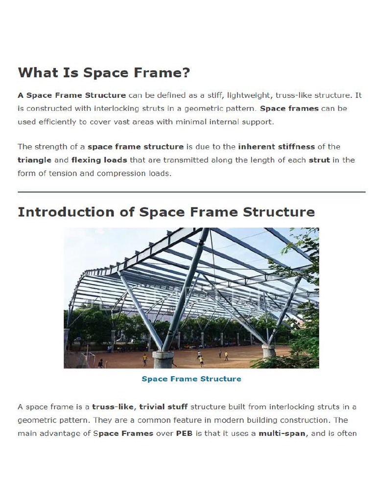 Space Frame | PDF