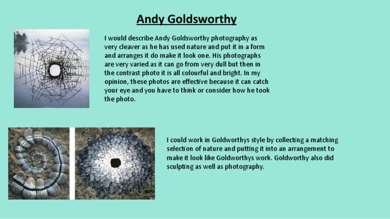 Andy Goldsworthy | PDF