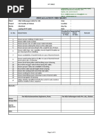 F048-QC Earth Pit Checklist | PDF | Electrode | Manufactured Goods