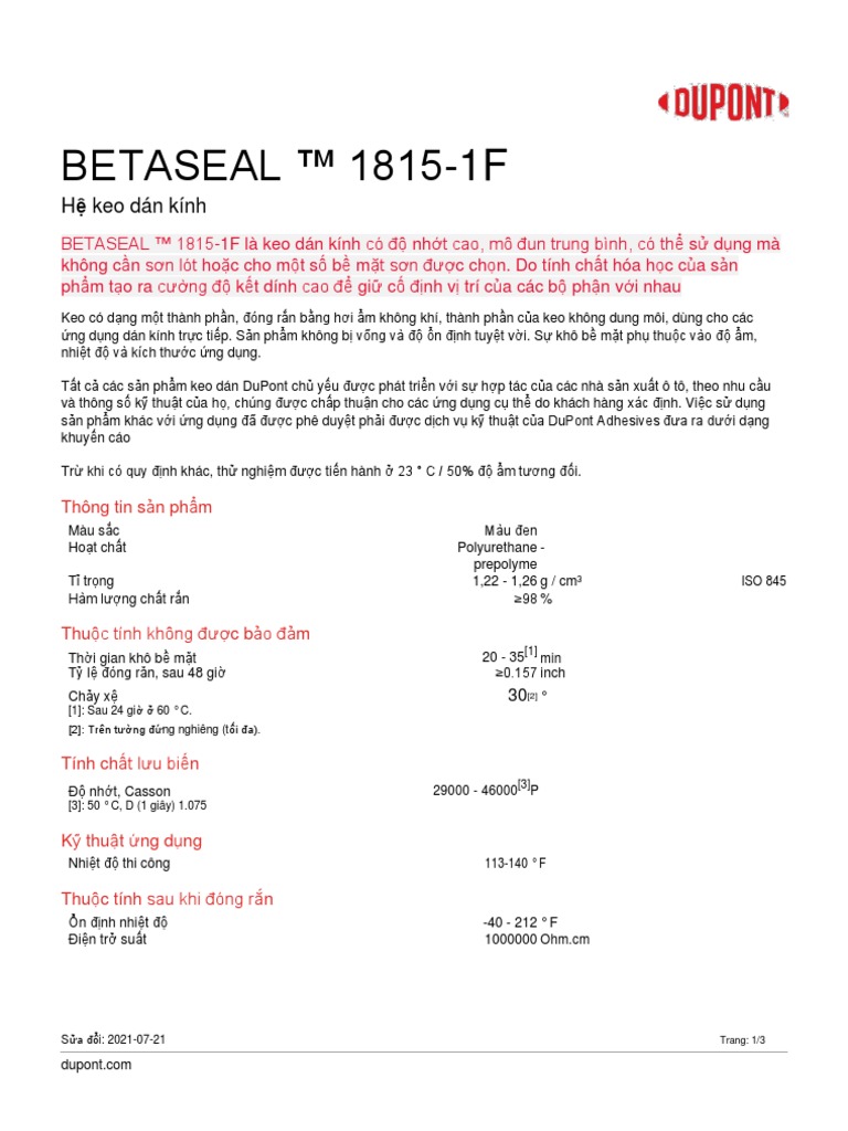 BETASEAL™ 1815-1F-gb-US - En.vi | PDF