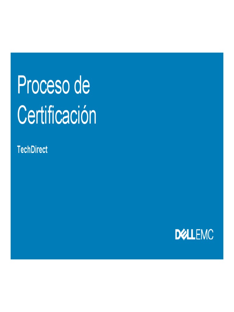 Certificaciones TechDirect Esenciales | PDF | Informática | Software