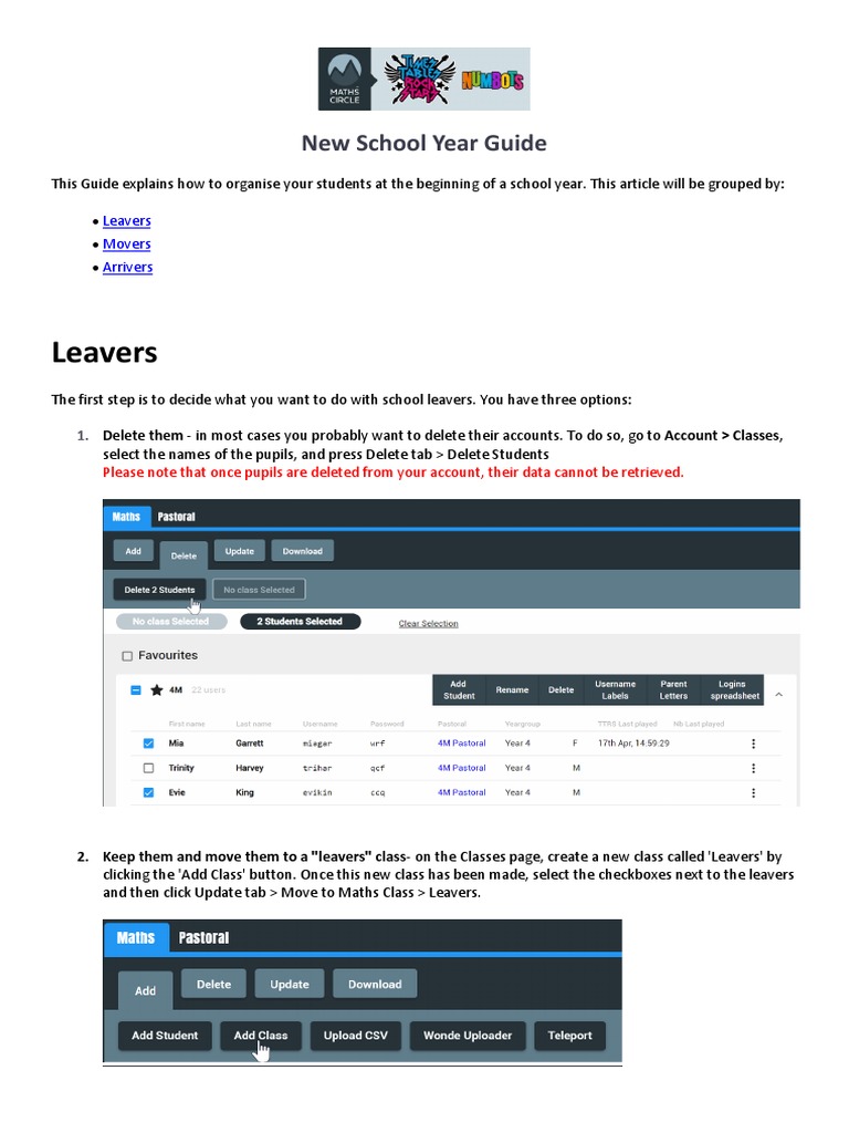 Times Table Rock Stars Guide | PDF | Spreadsheet | Comma Separated Values
