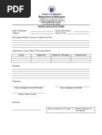 Learners Needs, Progress and Achievements Cardex | PDF | Behavior Modification | Learning