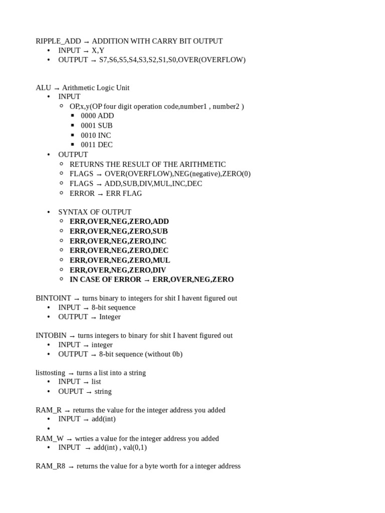 Emu Docs | PDF