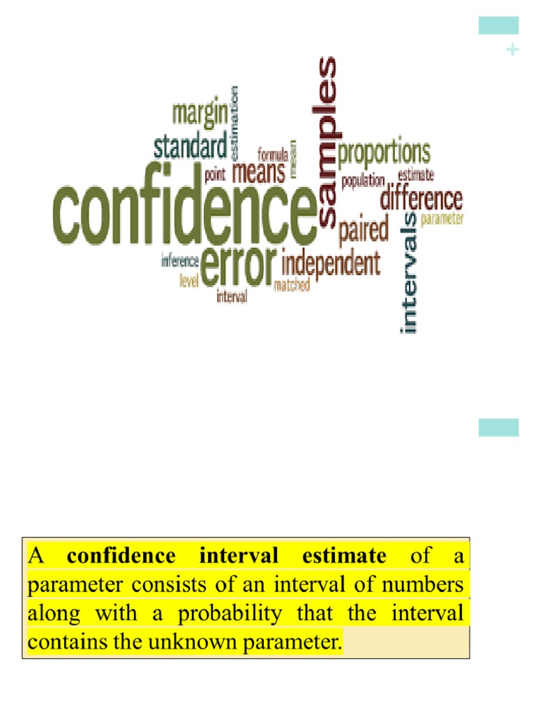Confidence Intervals | PDF | Confidence Interval | Sample Size Determination