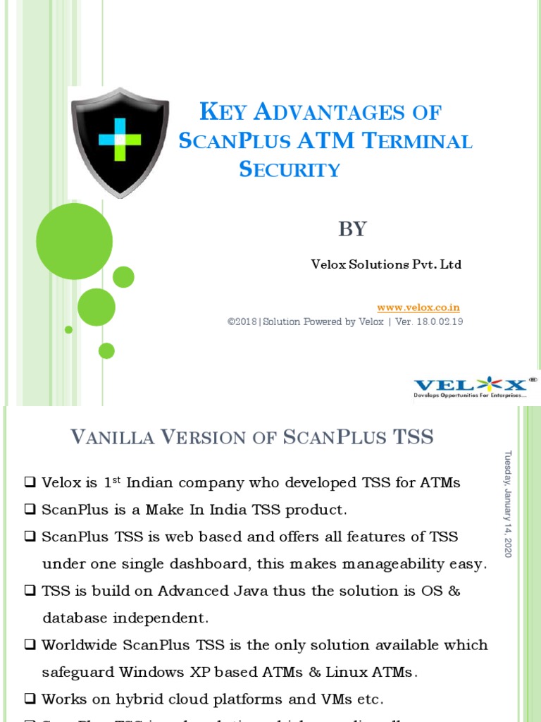 ScanPlus ATM Terminal Security (TSS) - Comparision Sheet | PDF ...