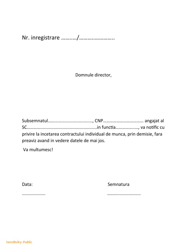 Demisie Fara Preaviz | PDF