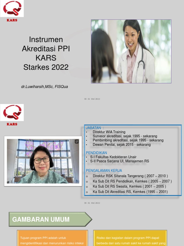 Instrumen PPI Akreditasi STARKES 2022 | PDF