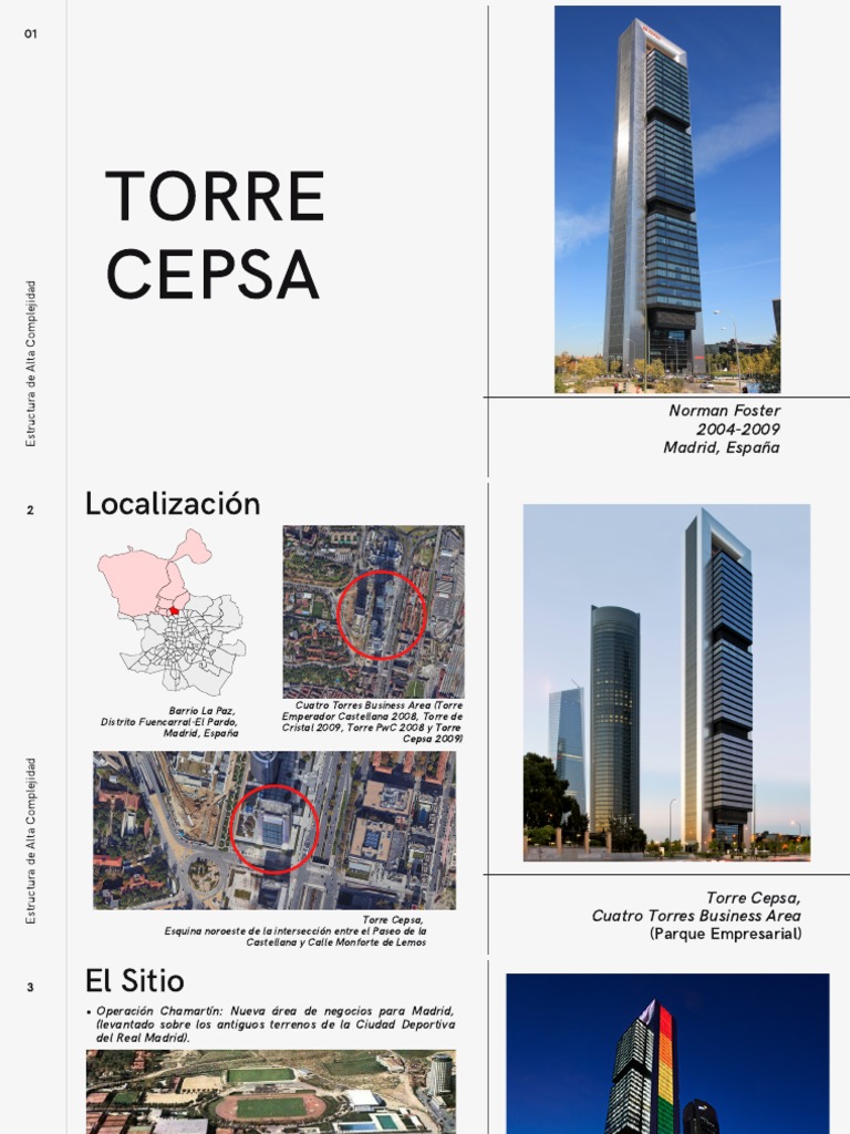 Torre Cepsa | PDF | Madrid | Sectores Economicos