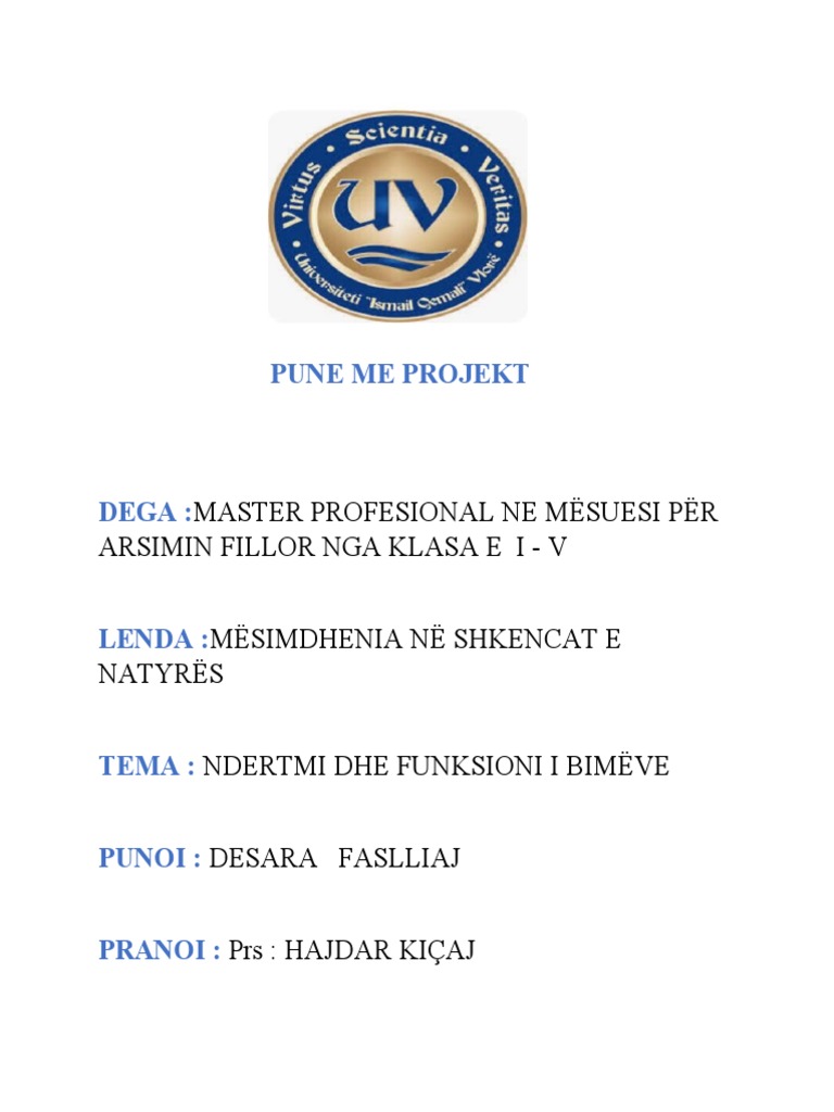 Shkenca Natyrore | PDF