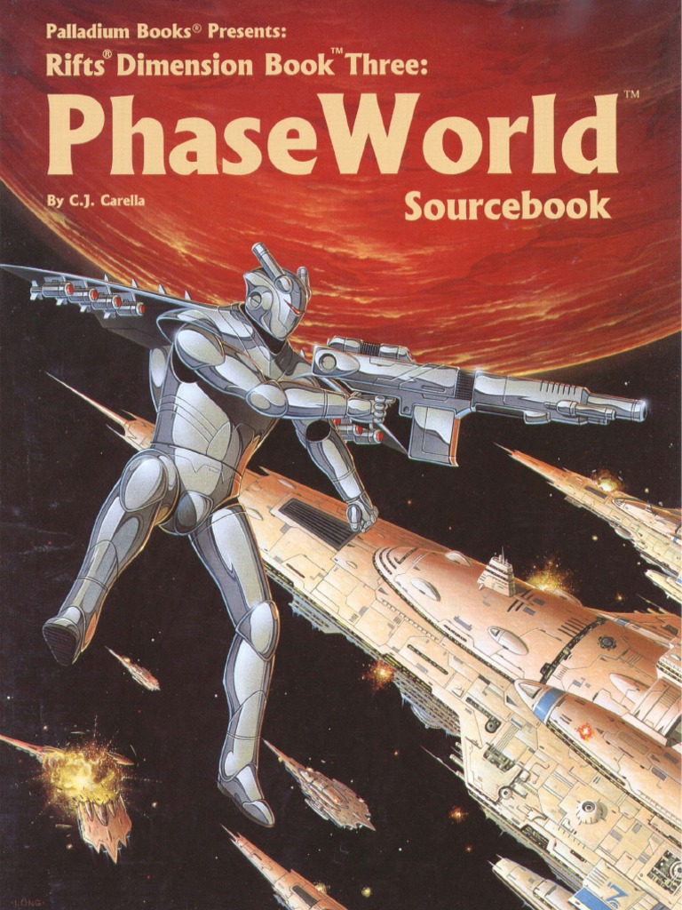 Rifts - Dimension Book 03 - Phase World - Sourcebook | PDF