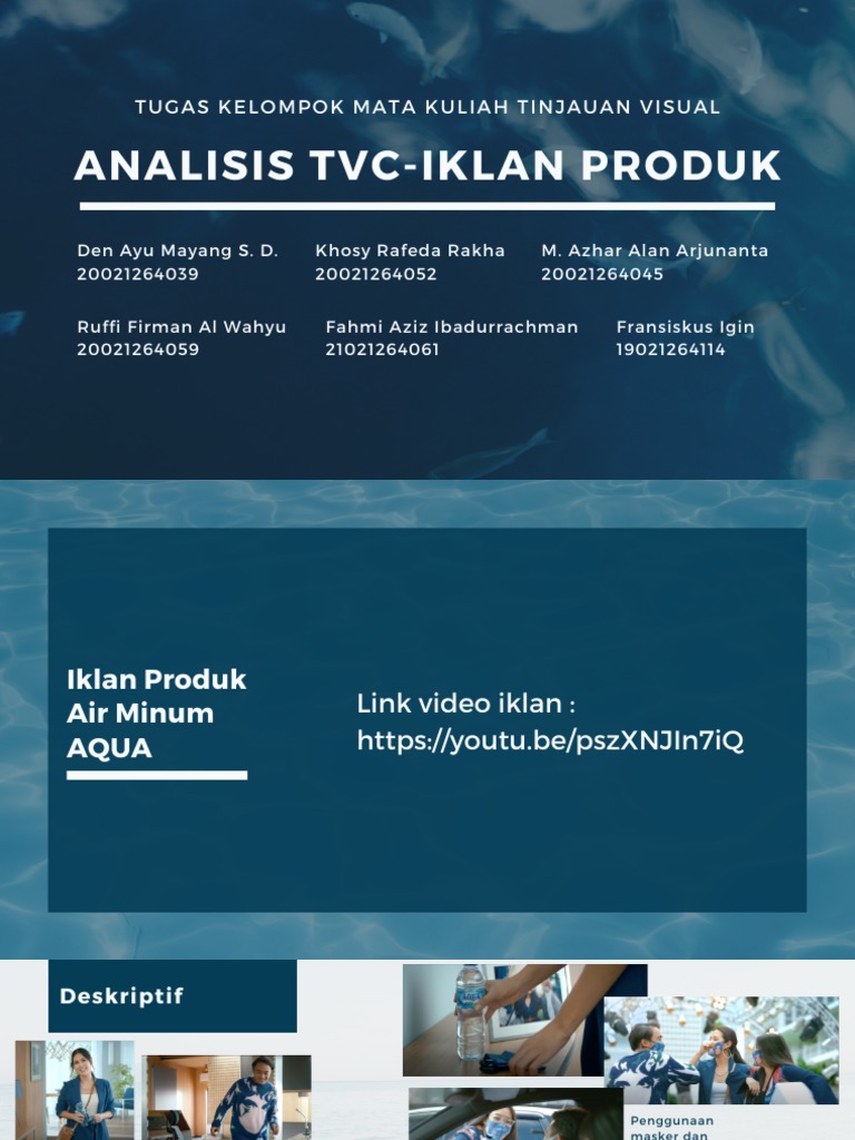 Analisis TVC-Iklan Produk | PDF