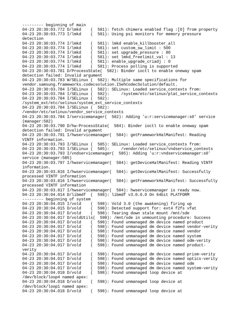 Logcat Home Fota Update Log | Download Free PDF | Computer Engineering | Computing