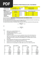 TANK SHELL COURSE DESIGN (Bottom Course Is #1) | PDF | Pascal (Unit ...