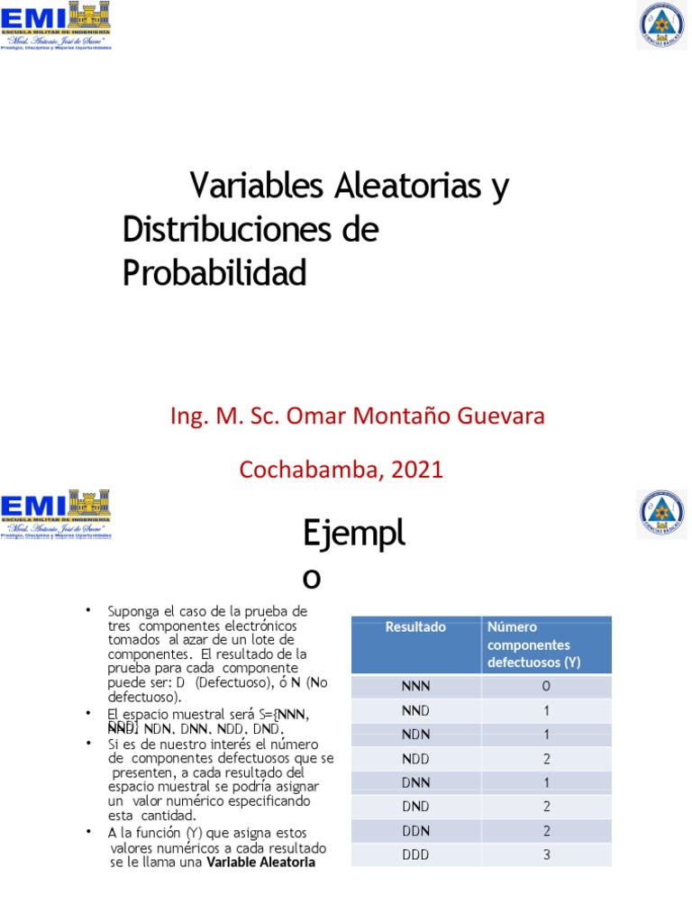 07 Variables - Aleatorias - y - Variables - Aleator+++++ | PDF | Variable aleatoria | Diferencia