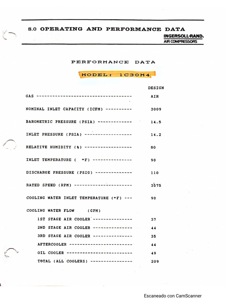 Parts List Centac 1C30M4 | PDF