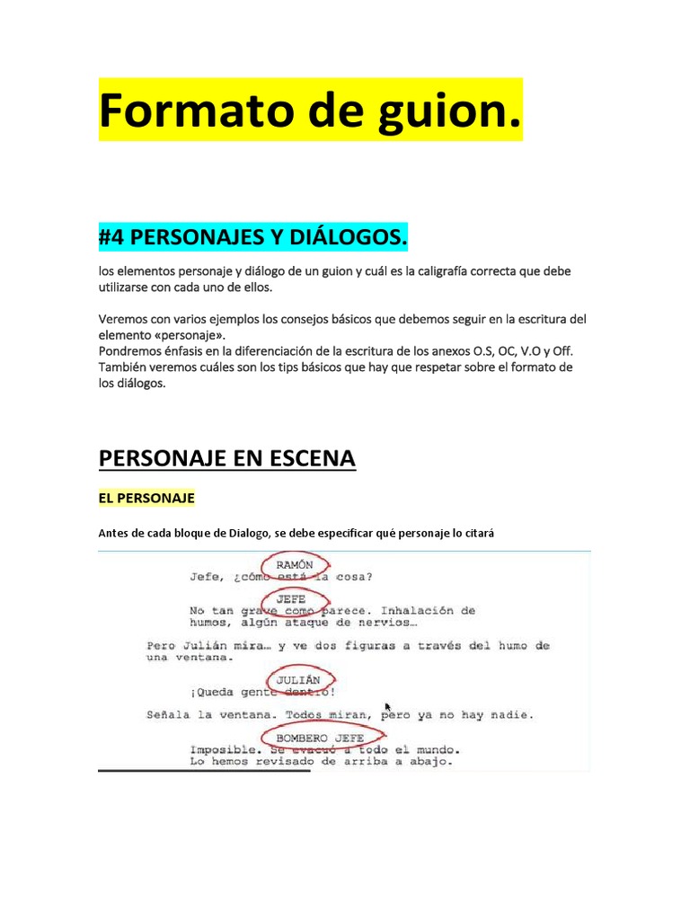 Guion 4 | PDF | Lingüística