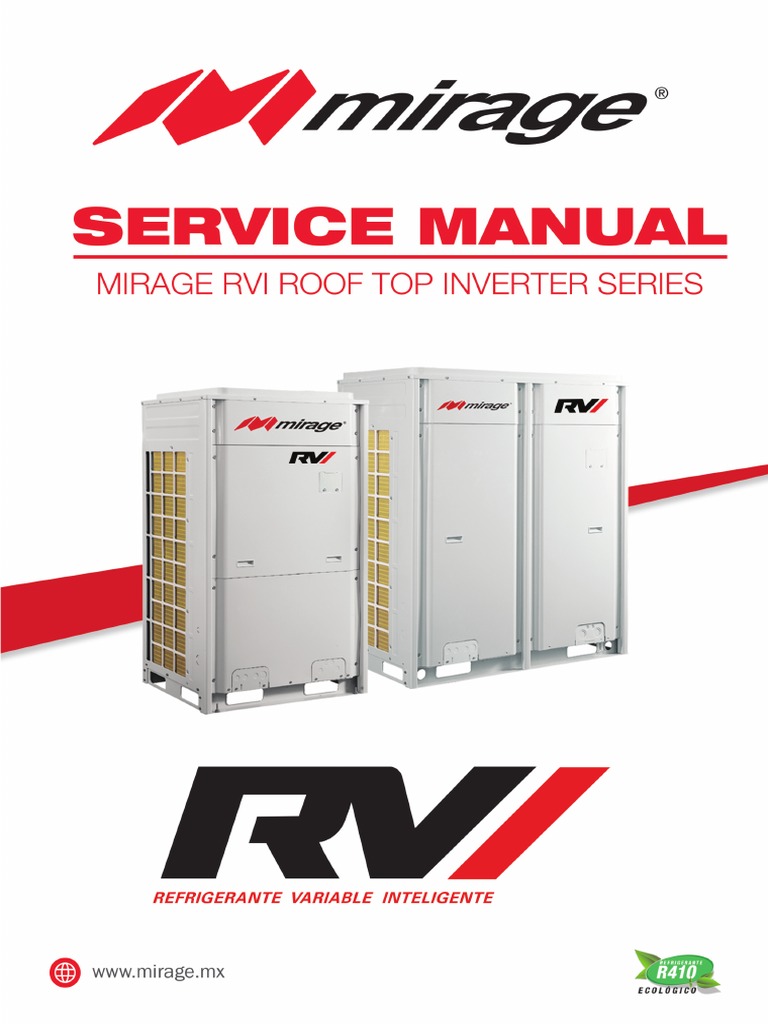 RVI Service Manual Mirage | PDF | Pipe (Fluid Conveyance) | Refrigeration