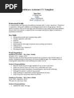 MBBS DOCTOR - Resume CV Format, CV Sample, Model, Example, BioData ...