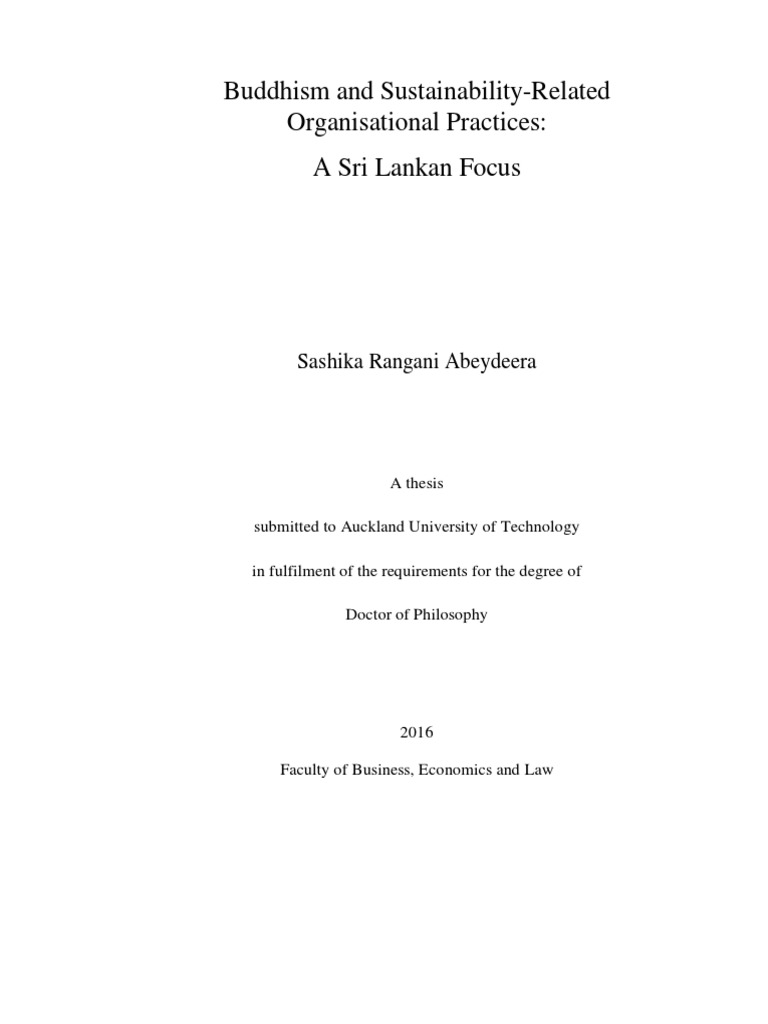 Abeydeera S | PDF | Sustainability