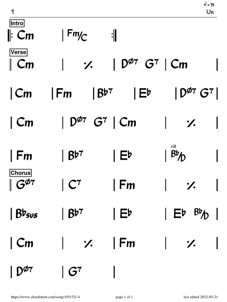 Beautiful Flower Chord Sheet | PDF | Song Structure | Musical Forms