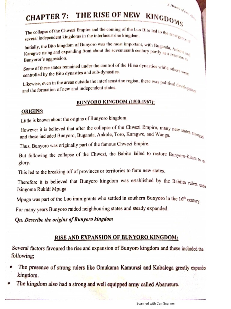 S2 History East Africa Vol. 2 | PDF