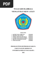 CONTOH Menu Atlet | PDF