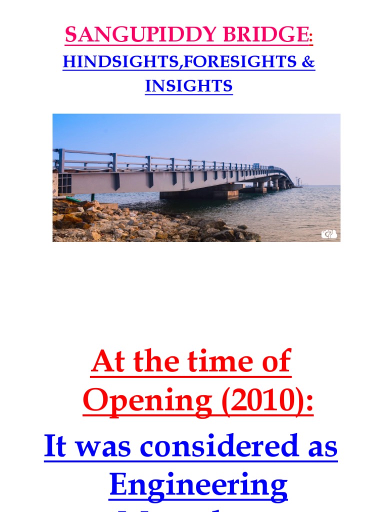 Sangupiddy Bridge - A Hindsight Review | PDF | Cognition | Cognitive ...