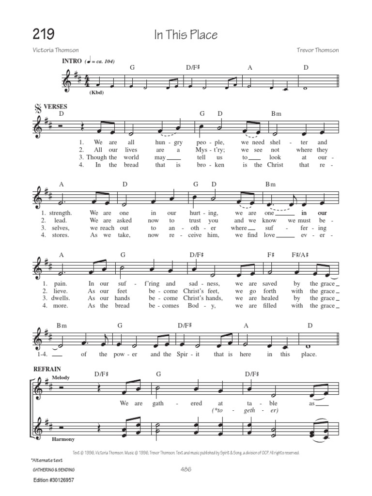 In This Place: Victoria Thomson Trevor Thomson | PDF