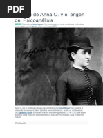 El caso de Anna O. y el psicoanálisis | PDF | Sigmund Freud | Ciencias ...