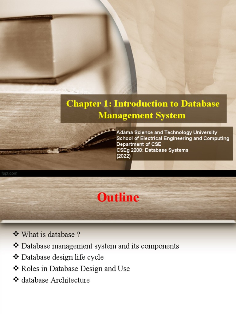 Chapter 1: Introduction To Database Management System | PDF | Databases | Client–Server Model