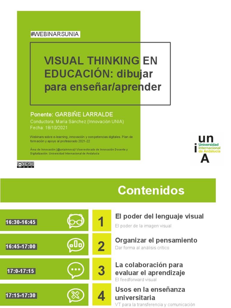 Doc. Visual Thinking | PDF | Pensamiento | Curso abierto masivo en linea