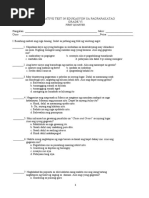 Performance Task Grade 6 Q2 | PDF