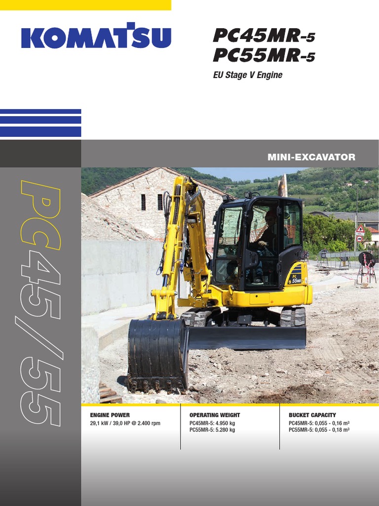 pc45 Komatsu 2020 | PDF | Engines | Truck