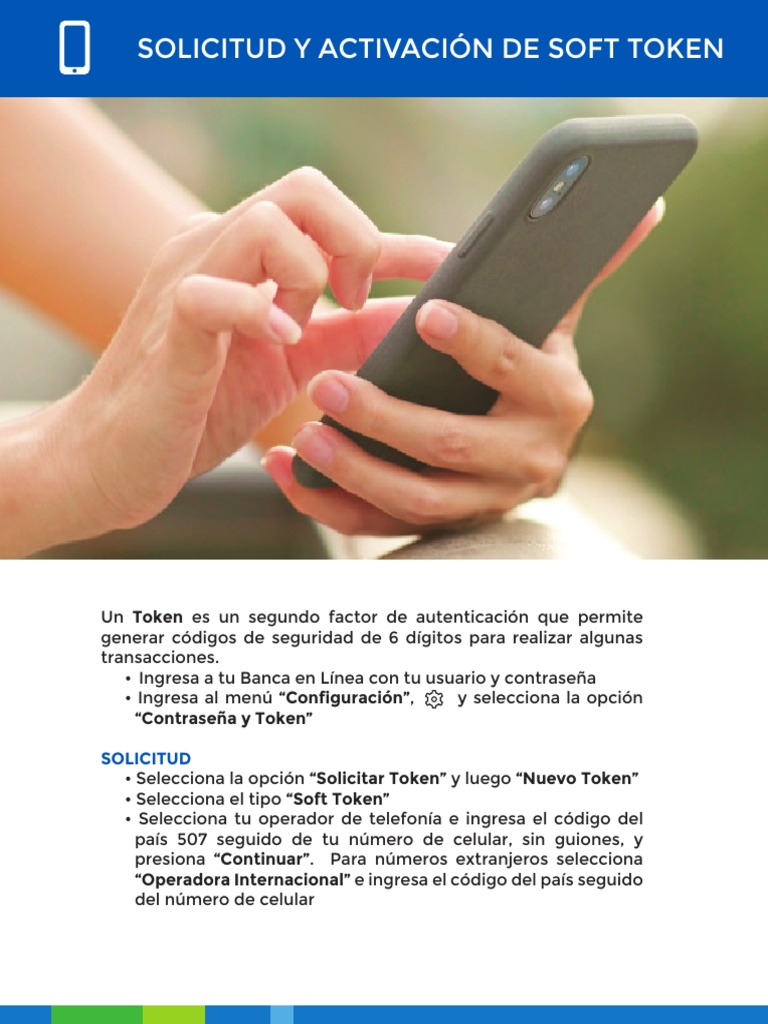 Guia Solicitud y Activacion de Soft Token Espanol | PDF