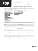4th Class EVS Lesson Plans | PDF