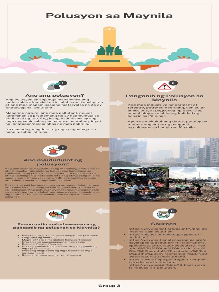 Group 3 - Infographics Filipino Performance Task 2 | PDF
