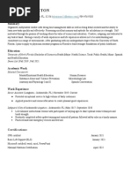 UF Resume-Examples | PDF | Editing | Supply Chain