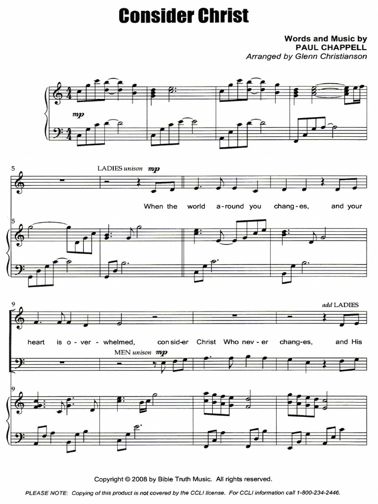 Consider Christ | PDF