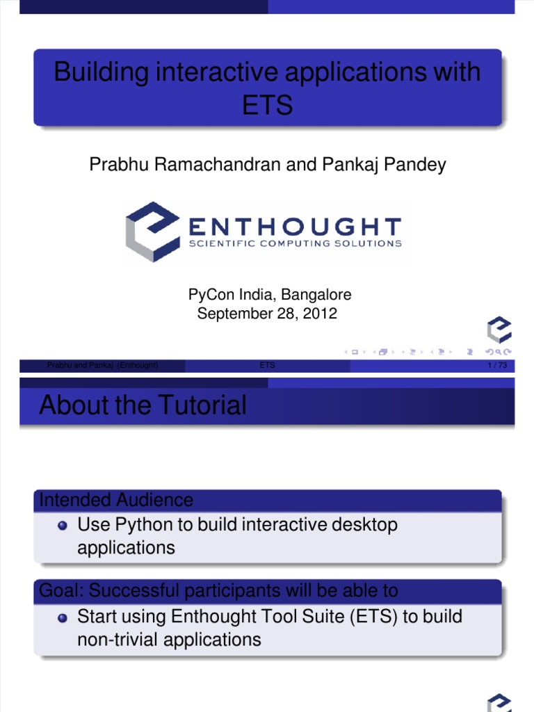 Dokumen Tips Python Tutorial Ets Tutorial Pdf Ordinary