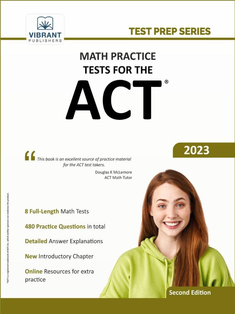 MathPracticeTestsfortheACT Sample 16-05-2022 | PDF | Mathematics ...
