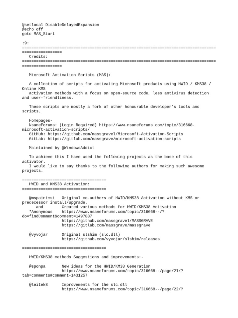 Mas 1.4 Aio CRC32 9a7b5b05 | PDF | Microsoft Windows | Command Line ...